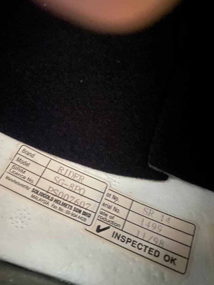 Vintage sgv rider nos, Sports Equipment, Sports & Games, Racket & Ball ...