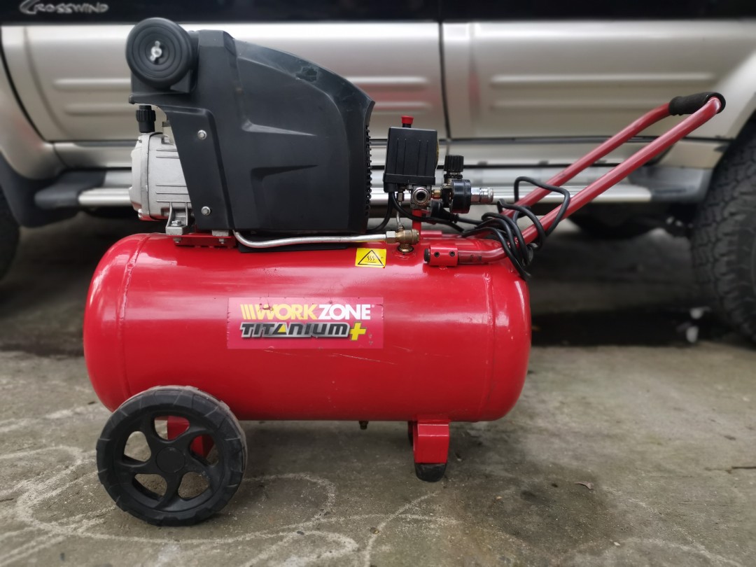 Workzone air compressor, Furniture & Home Living, Cleaning & Homecare ...