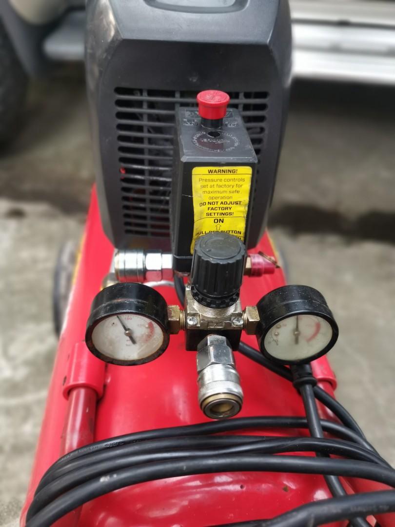 Workzone air compressor, Furniture & Home Living, Cleaning & Homecare ...