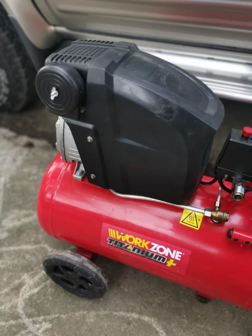 Workzone air compressor, Furniture & Home Living, Cleaning & Homecare ...