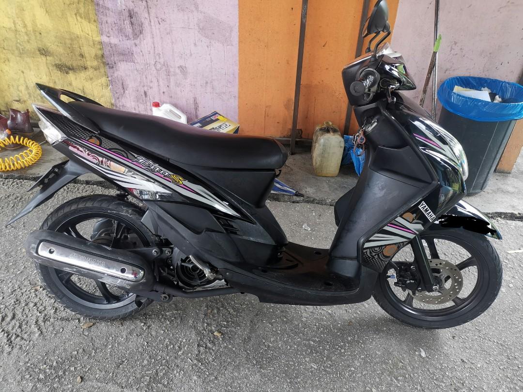 Yamaha Ego S Hitam 2008, Motorbikes on Carousell