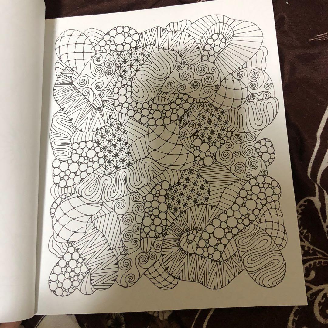 Zendoodle coloring book, Hobbies & Toys, Stationary & Craft, Art ...