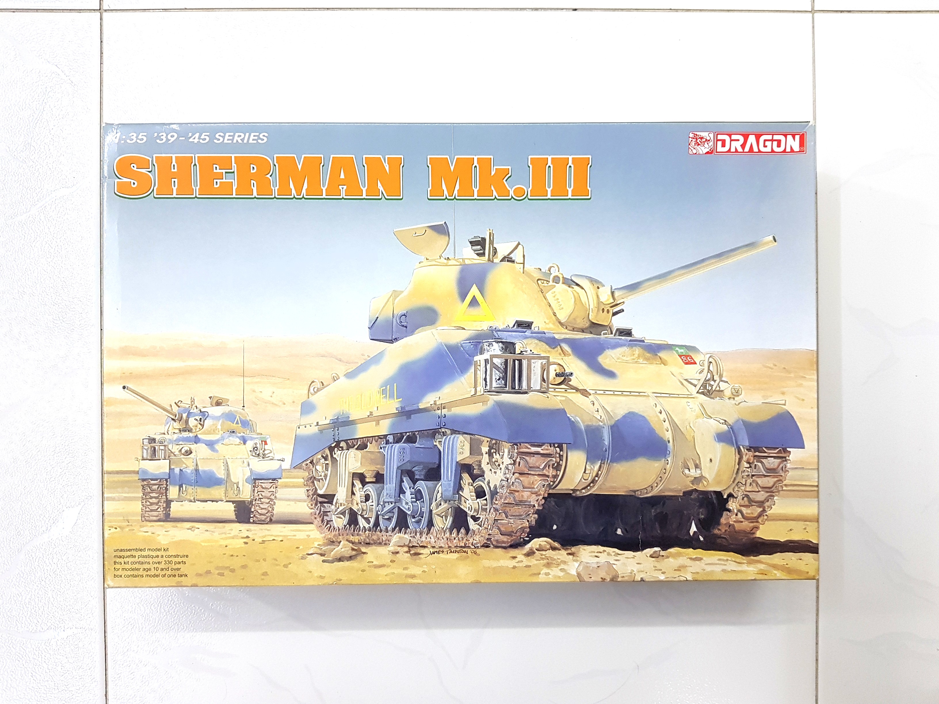 1/35 #6313 Dragon British Tank Sherman Mk. III c/w Photoetch (2nd World ...