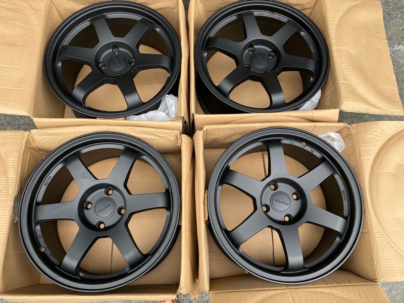 17" Rota IKF mags 4Holes pcd 108 ecosports Flatblack bnew orig, Car ...