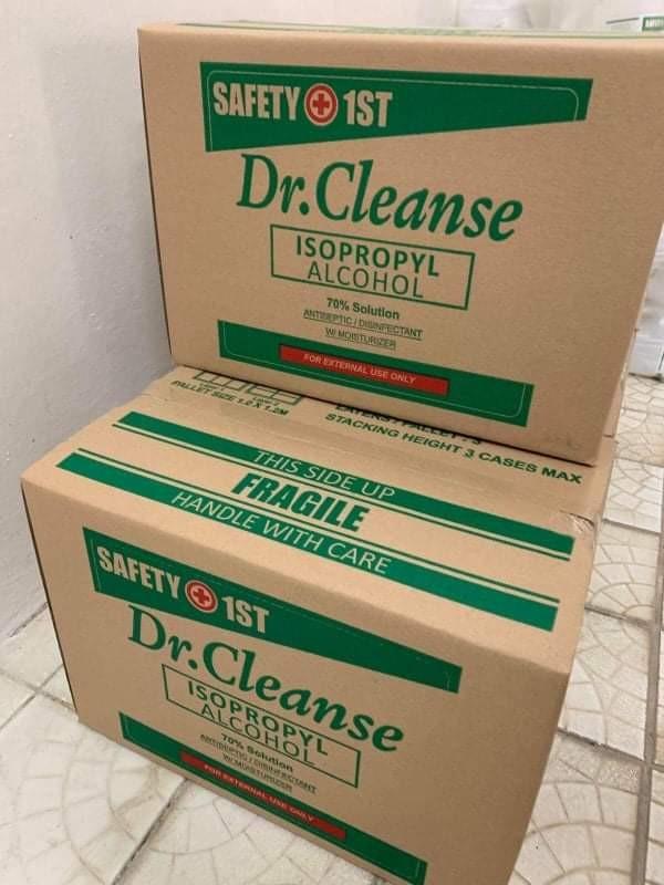1 Gallon Dr. Cleanse Isopropyl Alcohol 70% Solution Antiseptic ...