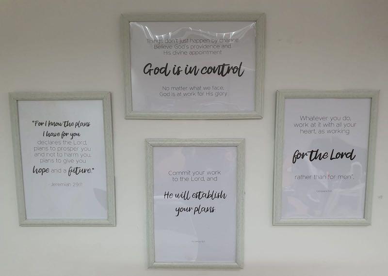 A4 size Bible verses Poster , Hobbies & Toys, Stationery & Craft, Art ...