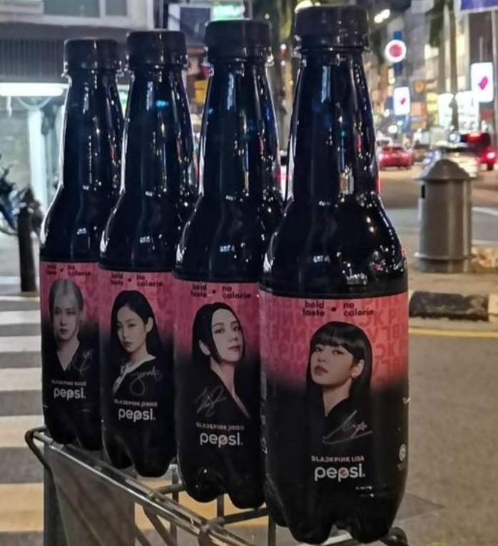 Blackpink X Pepsi Limited Edition bottle Jisoo Jennie Lisa Rose ...