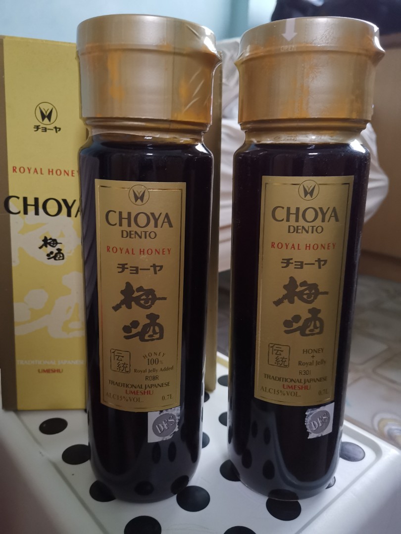 Choya Royal Honey (2x 700ml), Food & Drinks, Alcoholic Beverages on Carousell