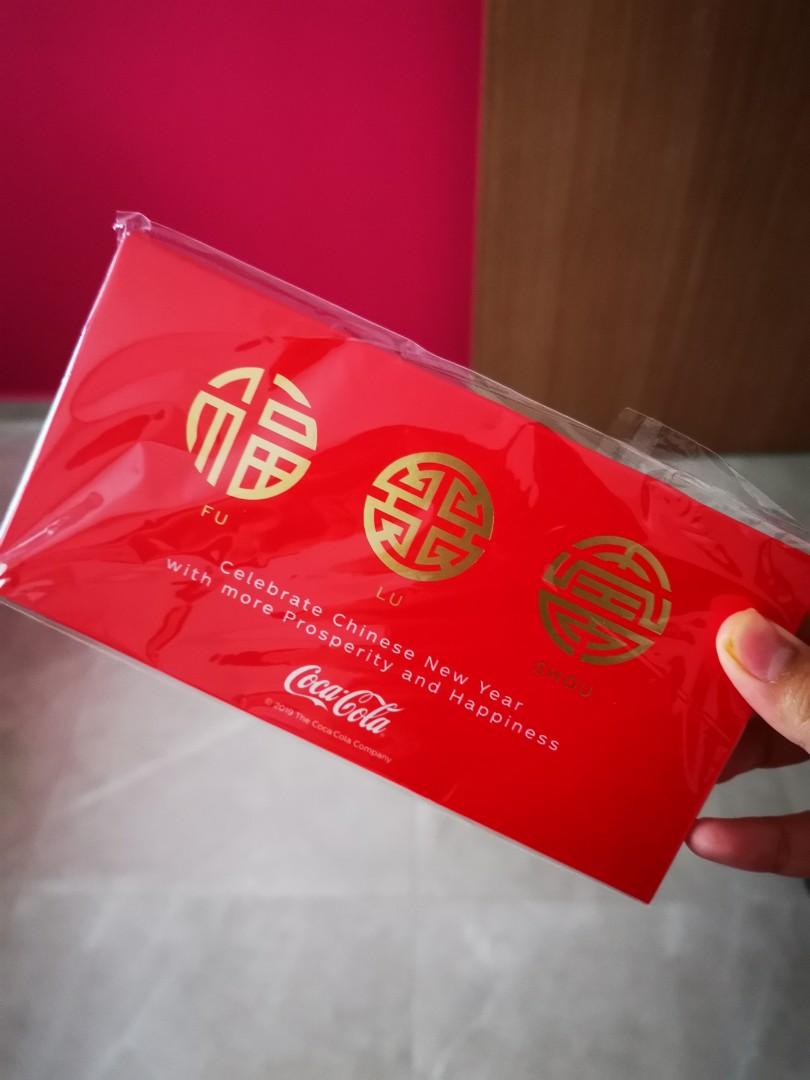 Coca Cola Red Packets, Food & Drinks, Alcoholic Beverages on Carousell