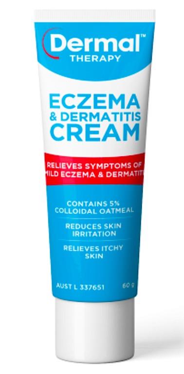 Dermal Therapy Eczema & Dermatitis Cream 60g Made in Australia, Beauty ...
