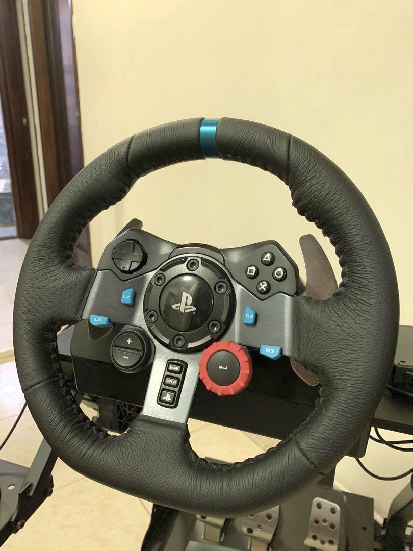G29 Logitech+棍波+呔盤架+遊戲, 遊戲機, 遊戲機器材 - Carousell