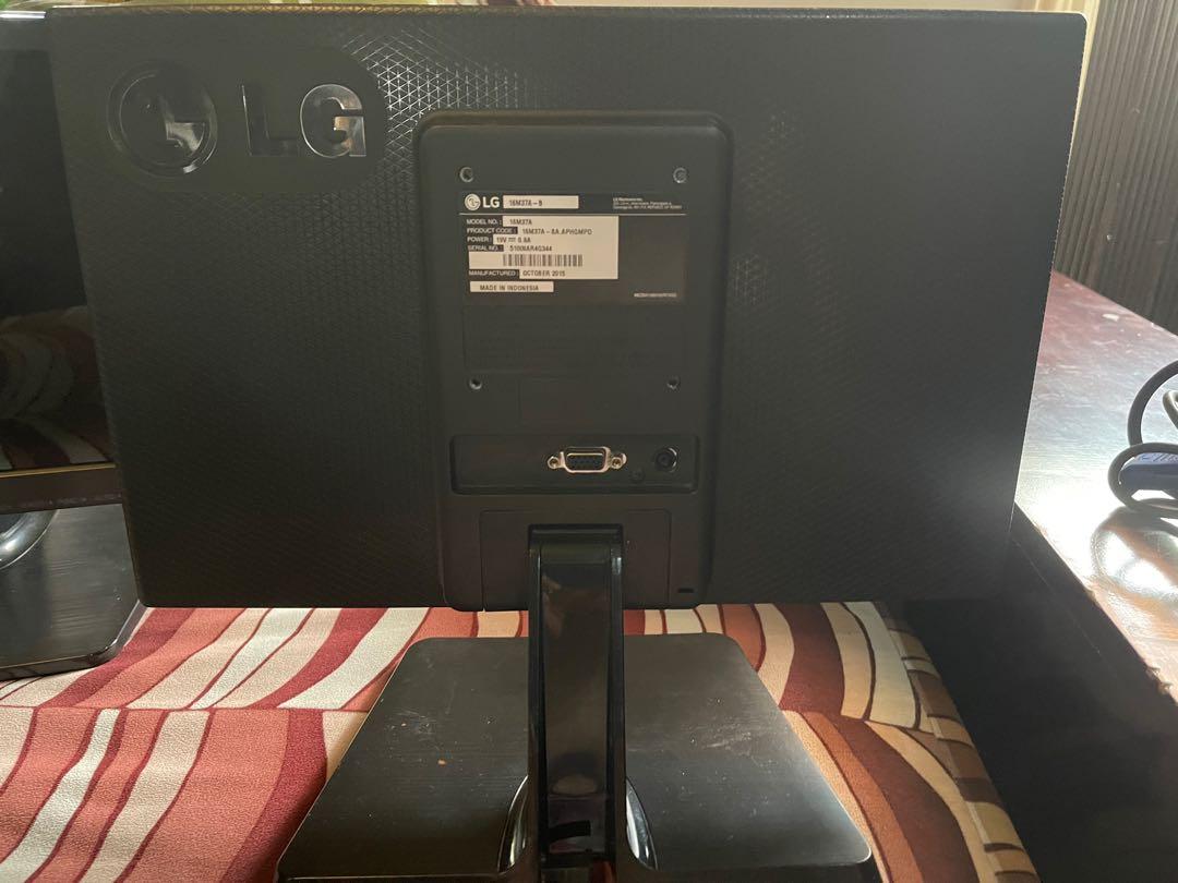 LG Monitor Model 16M37A, Computers & Tech, Parts & Accessories, Monitor ...