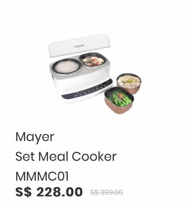 mayer set meal cooker, Health & Nutrition, Assistive & Rehabilatory ...