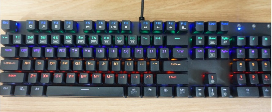 Mechanical keyboard hacker K640, Computers & Tech, Parts & Accessories, Computer Keyboard on ...