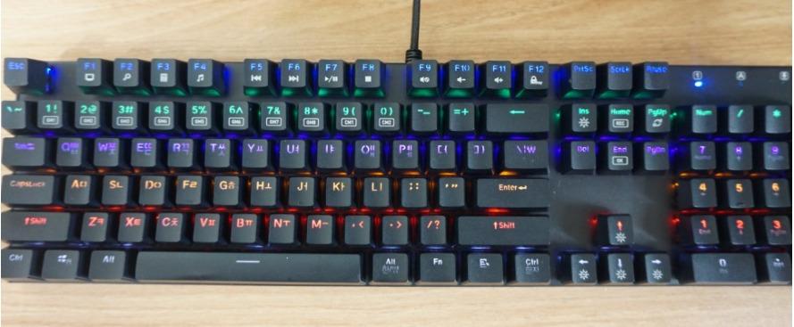 Mechanical keyboard hacker K640, Computers & Tech, Parts & Accessories ...