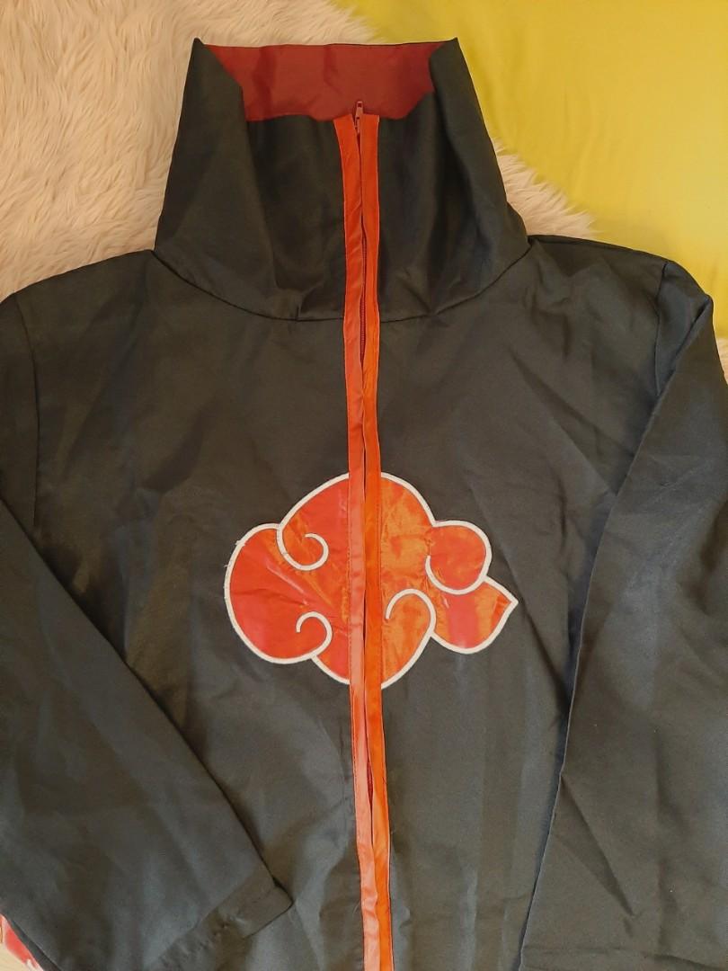 Naruto Shippuden Akatsuki Coat Halloween Costume, Men's Fashion, Coats ...