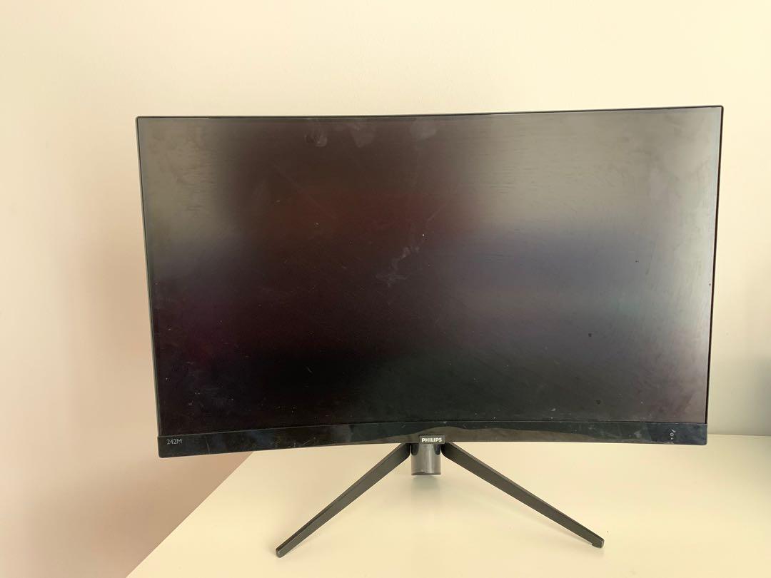 Philips PHI-242M7 Full HD Curved LCD Monitor, 23.6", Computers & Tech ...