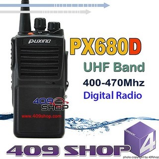 PUXING PX-680D UHF 400〜470MHZ數字無線對講機, 電腦＆科技, 電腦周邊及配件, Wifi及上網相關產品 ...