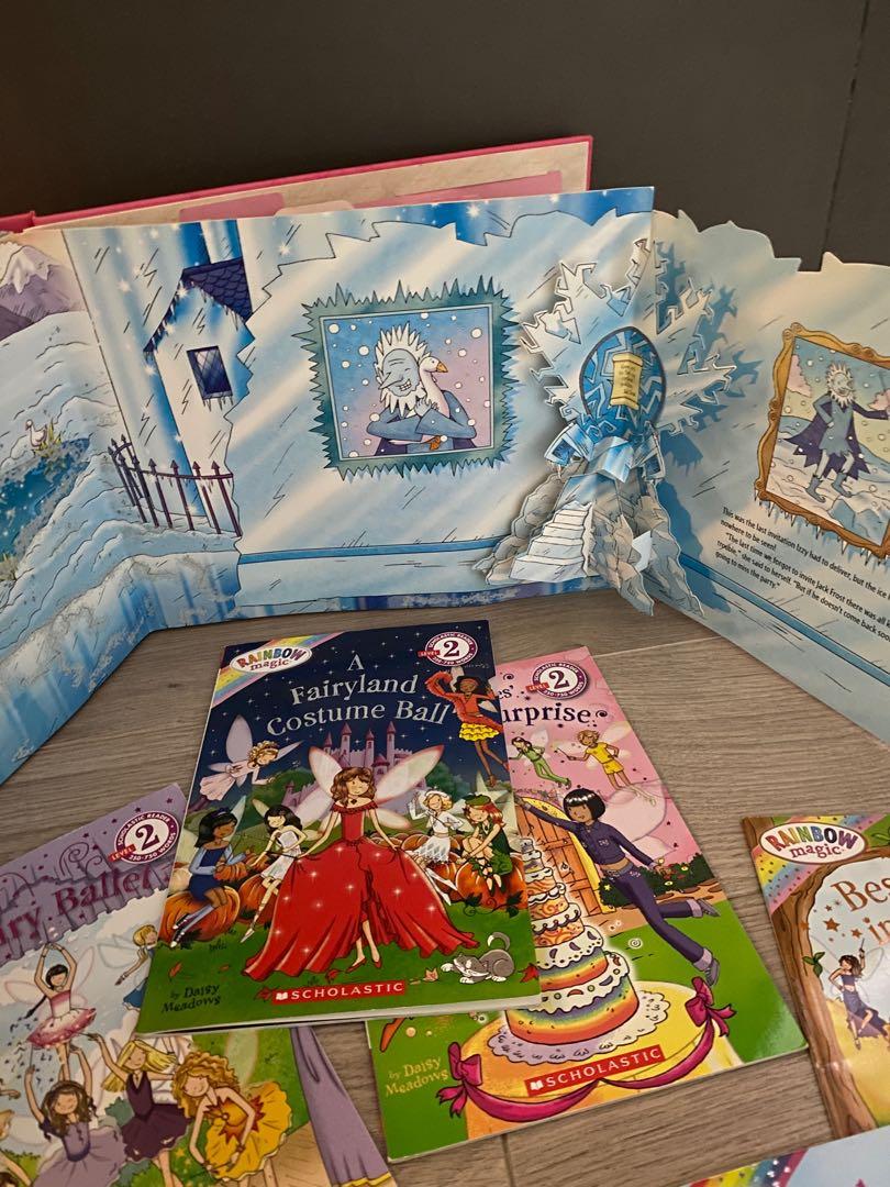 Rainbow Magic Pop-up Story Book , Scholastic Reader x 5, 興趣及遊戲, 書本 & 文具 ...
