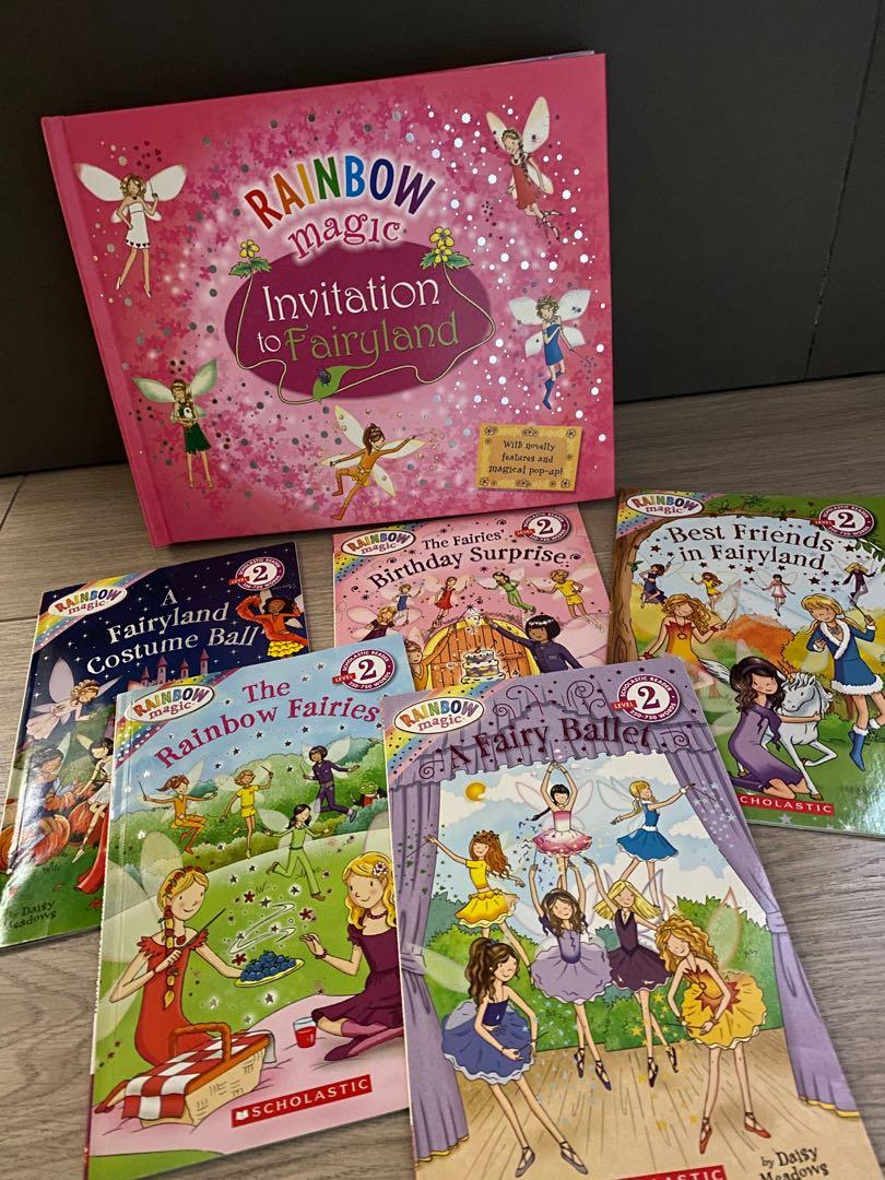 Rainbow Magic Pop-up Story Book , Scholastic Reader x 5, 興趣及遊戲, 書本 & 文具 ...