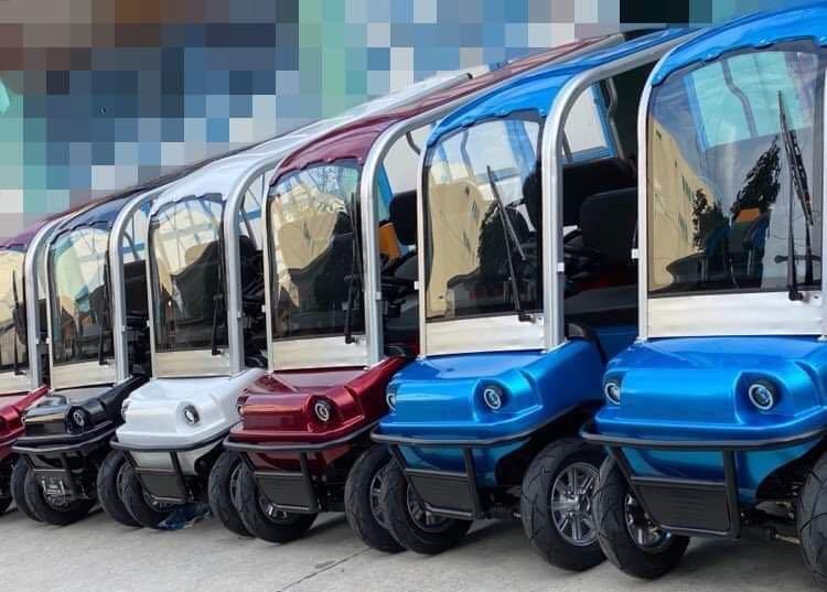 RFM E-4 wheel Drive electric vehicle vehicles four wheels 4-wheel golf ...