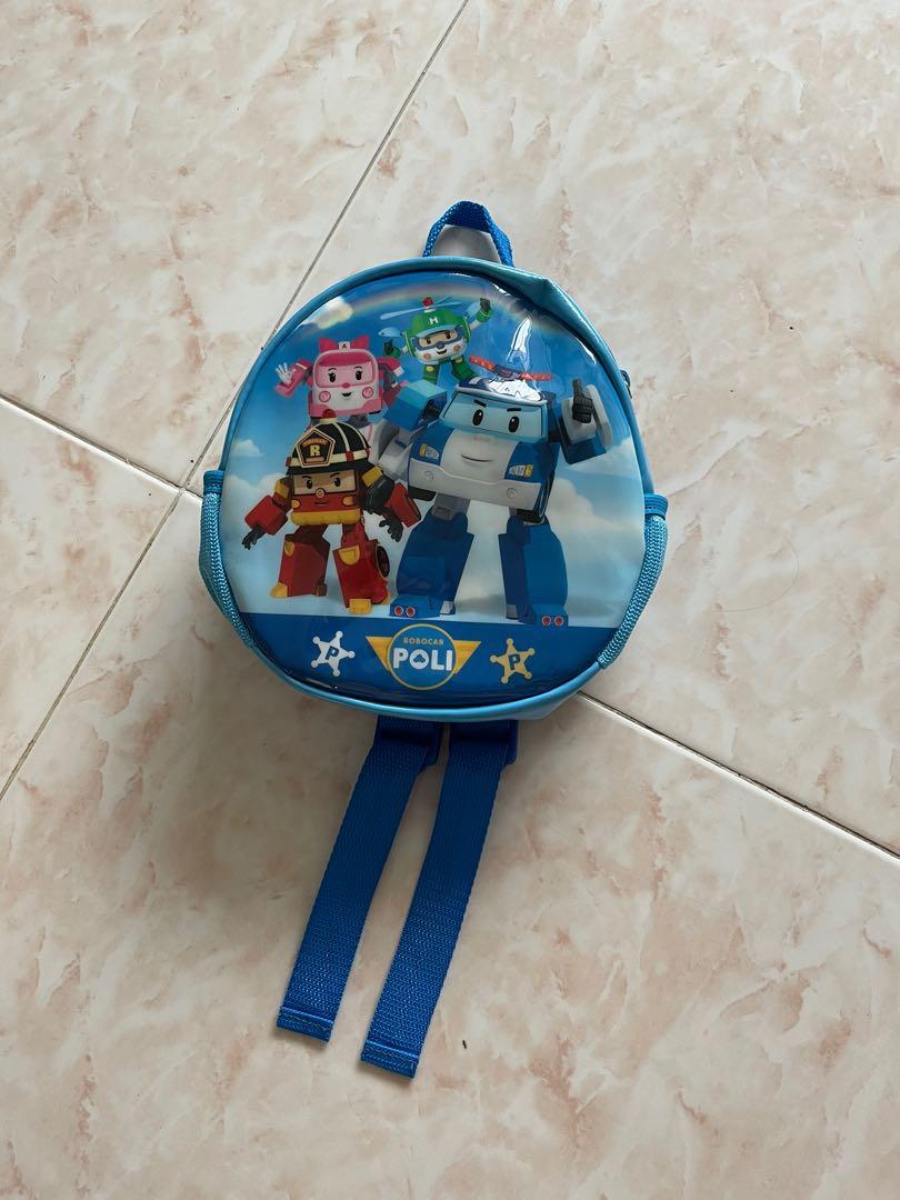 Robocar Poli Tumbler Backpack, Babies & Kids, Nursing & Feeding ...