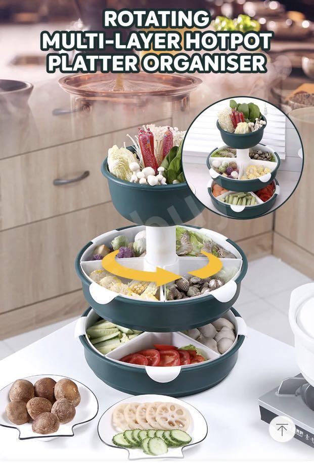 Rotating Hotpot Platter, TV & Home Appliances, Kitchen Appliances, BBQ ...