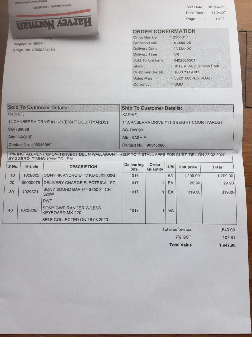 Sony 4k Android TV 55” with Sony Sound bar. Still in warranty, TV ...