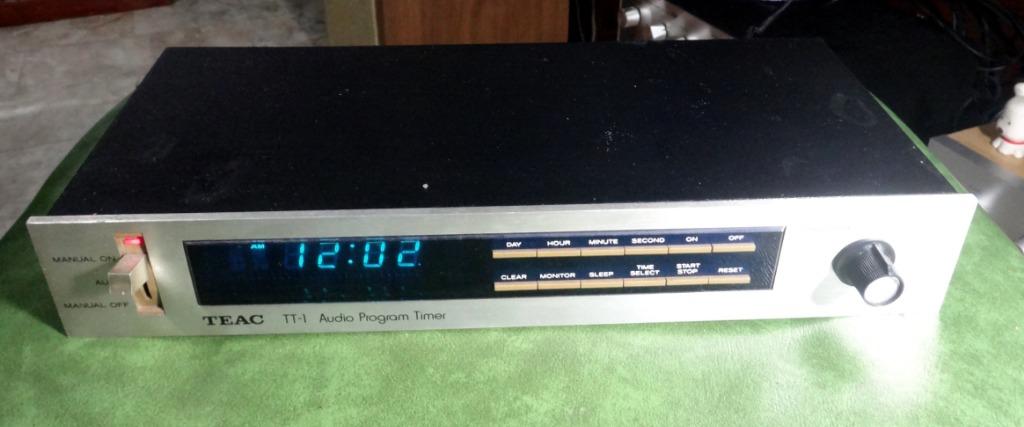 Teac TT-1 Audio Program Timer Clock with Sleep Mode, Counter and Auto ...