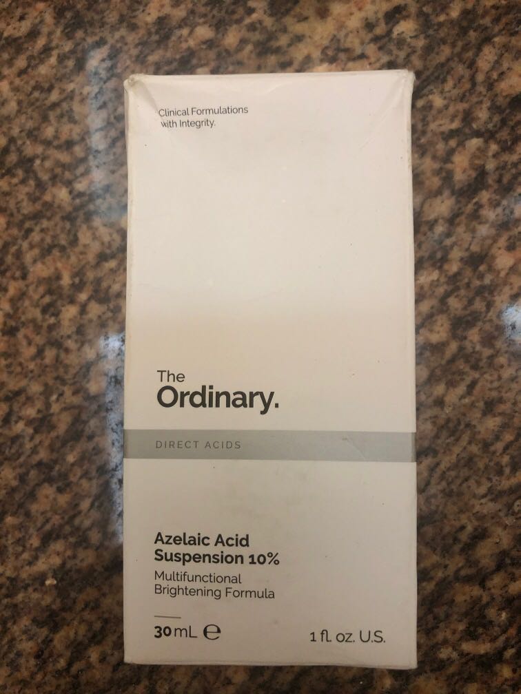 The Ordinary Azelaic Axid Suspension 10%, 健康及營養食用品, 健康補充品, 健康補充品 - 維他命及 ...