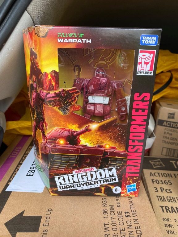 Transformers War For Cybertron WFC Trilogy Kingdom Warpath, Toys ...