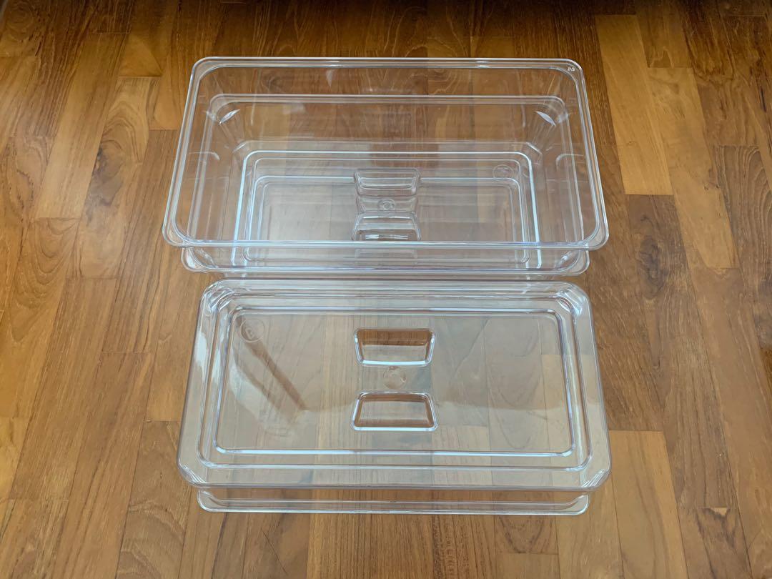 transparent rectangle food cover, Furniture & Home Living, Home ...