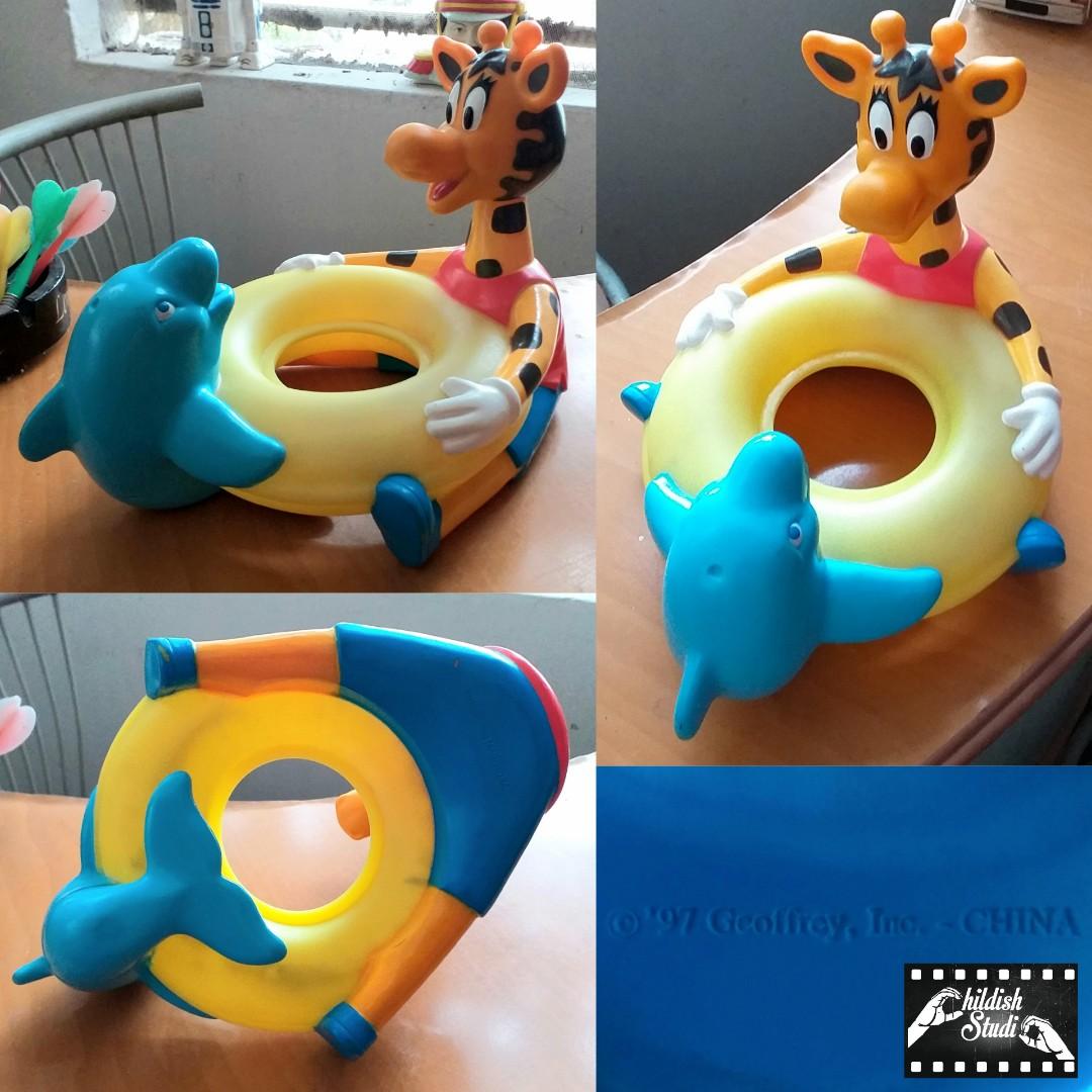 Vintage & Rare 1997 GEOFFREY (Toys R Us Mascot) Float 'N Play Toy ...
