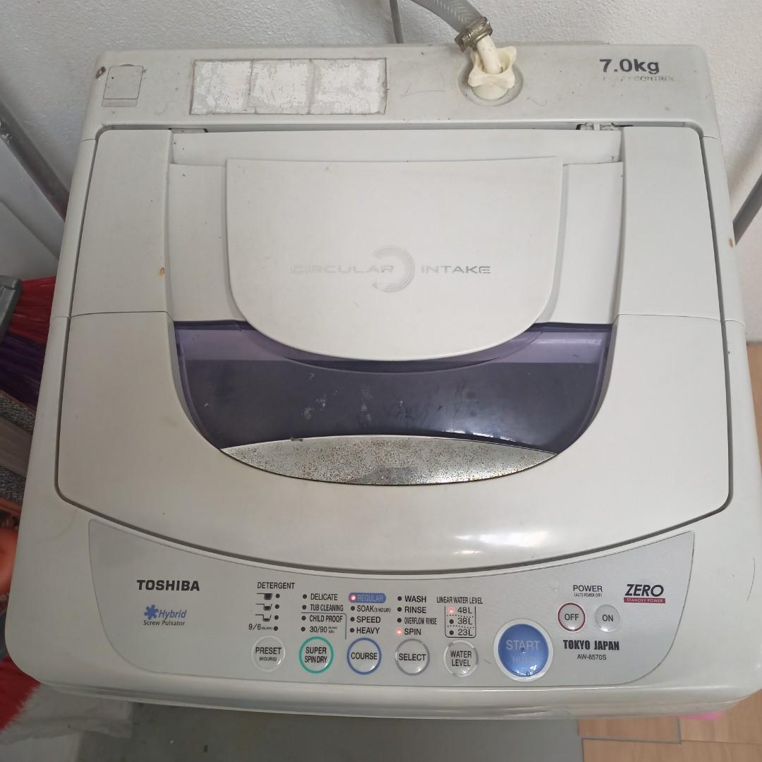 Washing machine 7kg, Furniture & Home Living, Home Improvement & Organisation, Clothes Drying ...