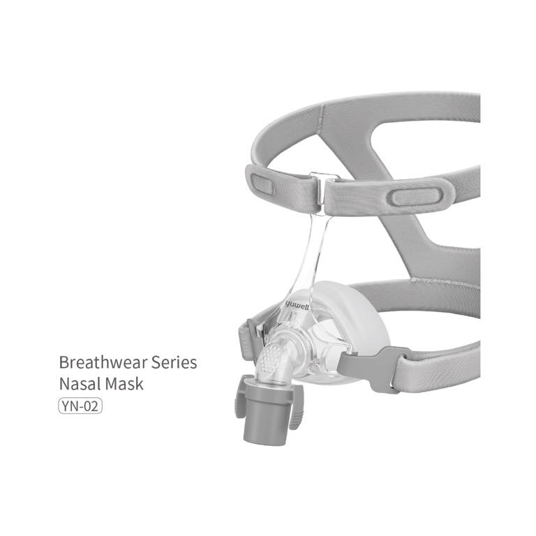 Yuwell Breathwear Series - CPAP/BiPAP Nasal Mask YN-02, for Sleep Apnea ...