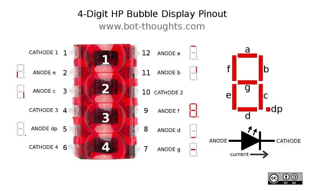 7-SEGMENT BUBBLE DISPLAY (4-DIGIT) QDSP-6064, Audio, Portable Audio Accessories on Carousell
