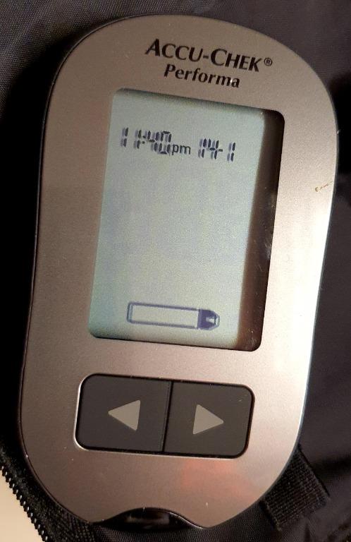 ACCU-CHEK Performa Blood Glucose Meter & Lancing Device Kit, Health ...