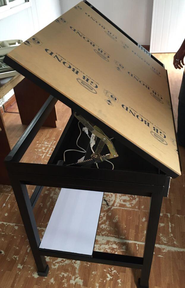 Acrylic Drafting Table, Babies & Kids, Baby Nursery & Kids Furniture ...