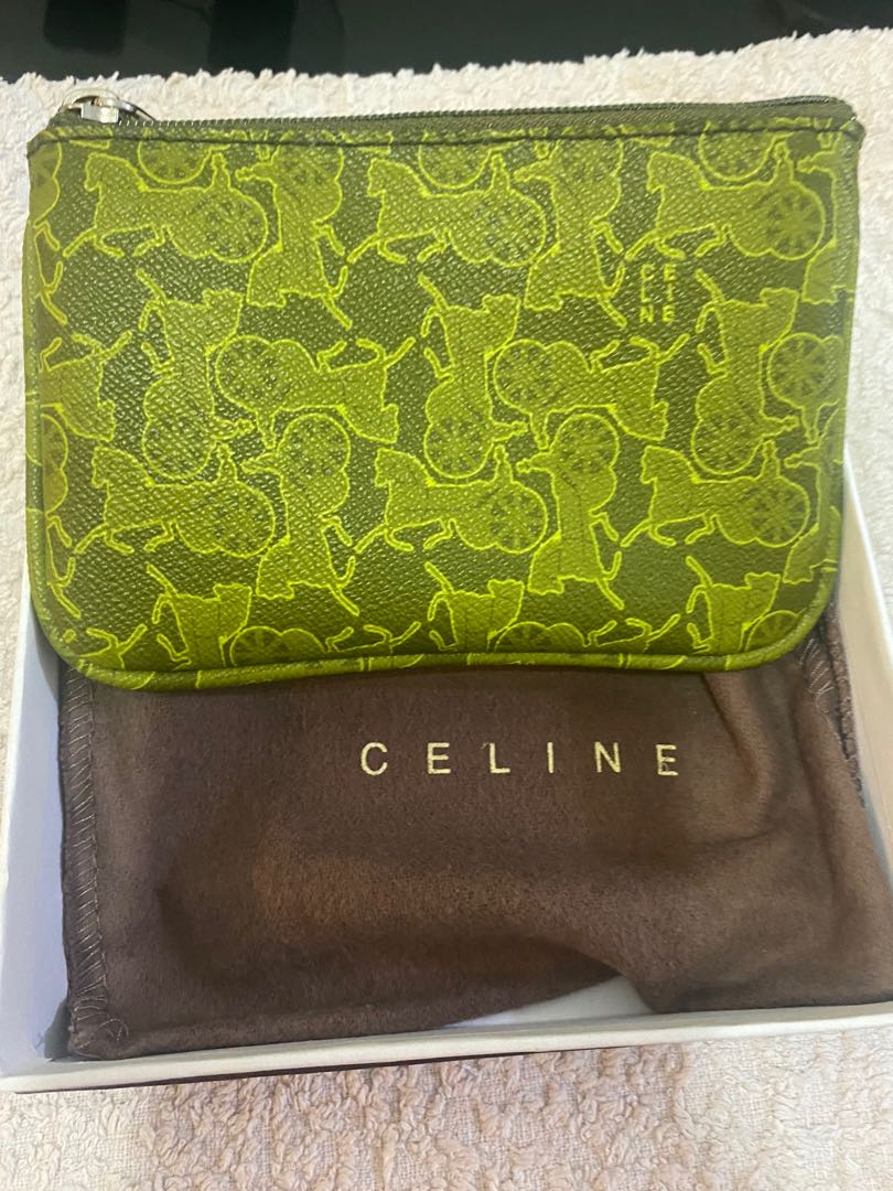 Celine key pouch case holder, Luxury, Bags & Wallets on Carousell