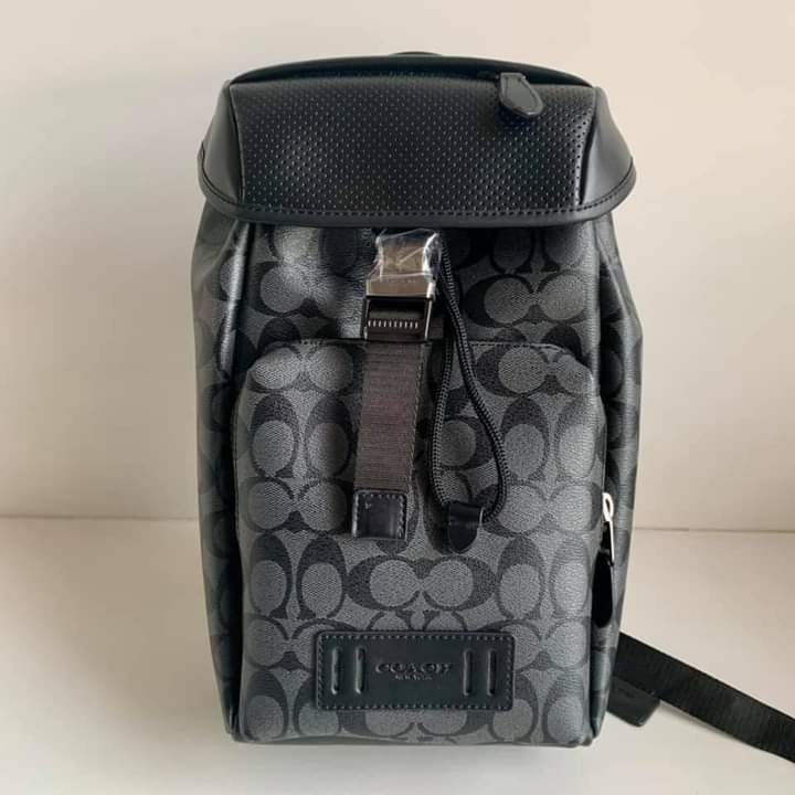 Coach Ranger Pack in Signature, Men's Fashion, Bags, Backpacks on Carousell