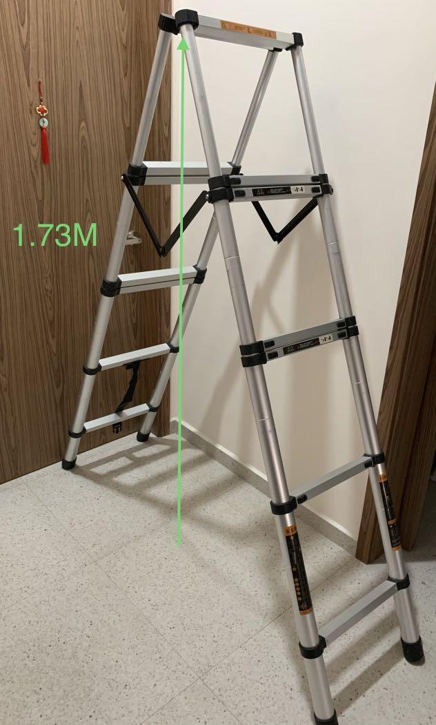 Collapsible& adjustable interlock ladder (2.5M) for sale, Everything ...