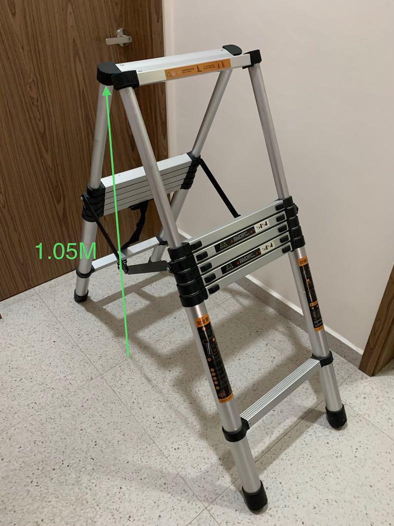 Collapsible& adjustable interlock ladder (2.5M) for sale, Everything ...