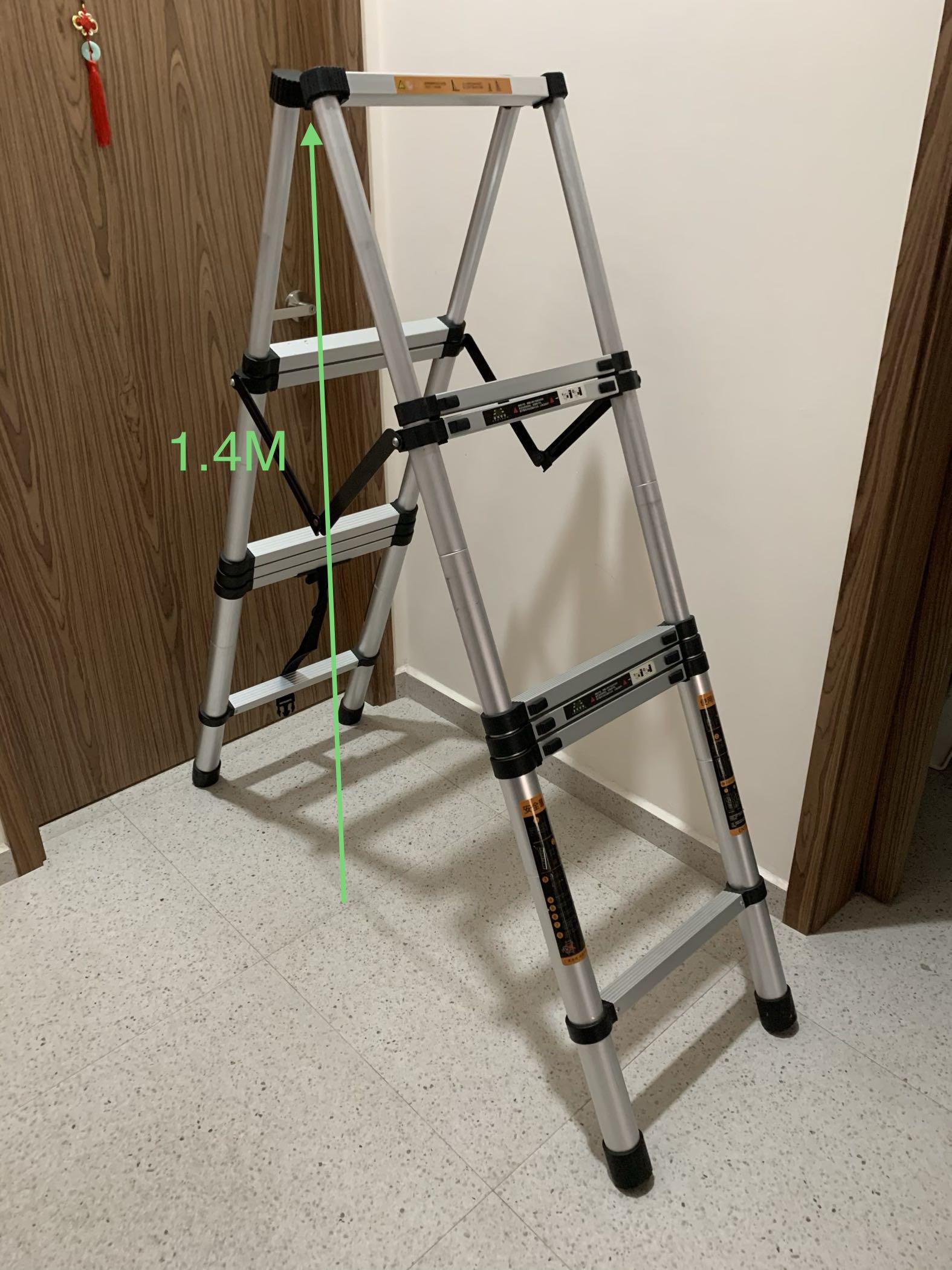 Collapsible& adjustable interlock ladder (2.5M) for sale, Everything ...