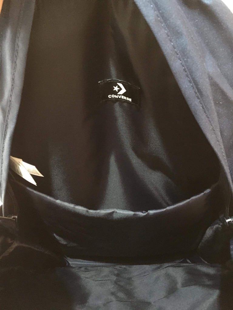 Converse Navy Blue Straight Edge Backpack on Carousell