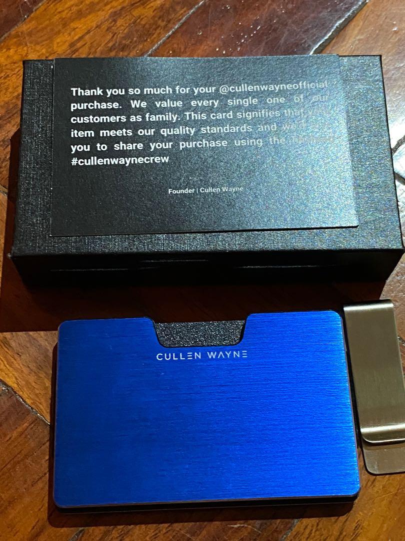 Cullen Wayne RFID wallet, Men's Fashion, Watches & Accessories, Wallets ...