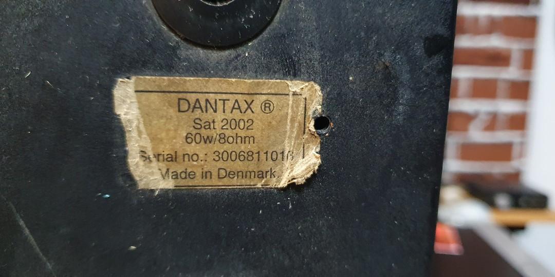 DANTAX surround speakers, Audio, Soundbars, Speakers & Amplifiers on ...