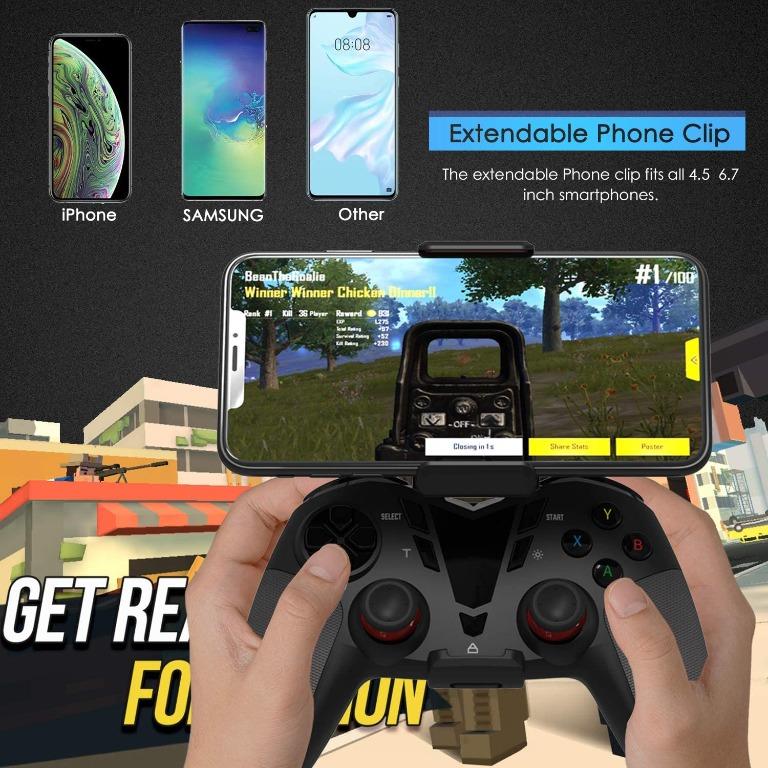 Darkwalker F0206 Wireless Controller for Android OS, iOS, PS3, PC ...