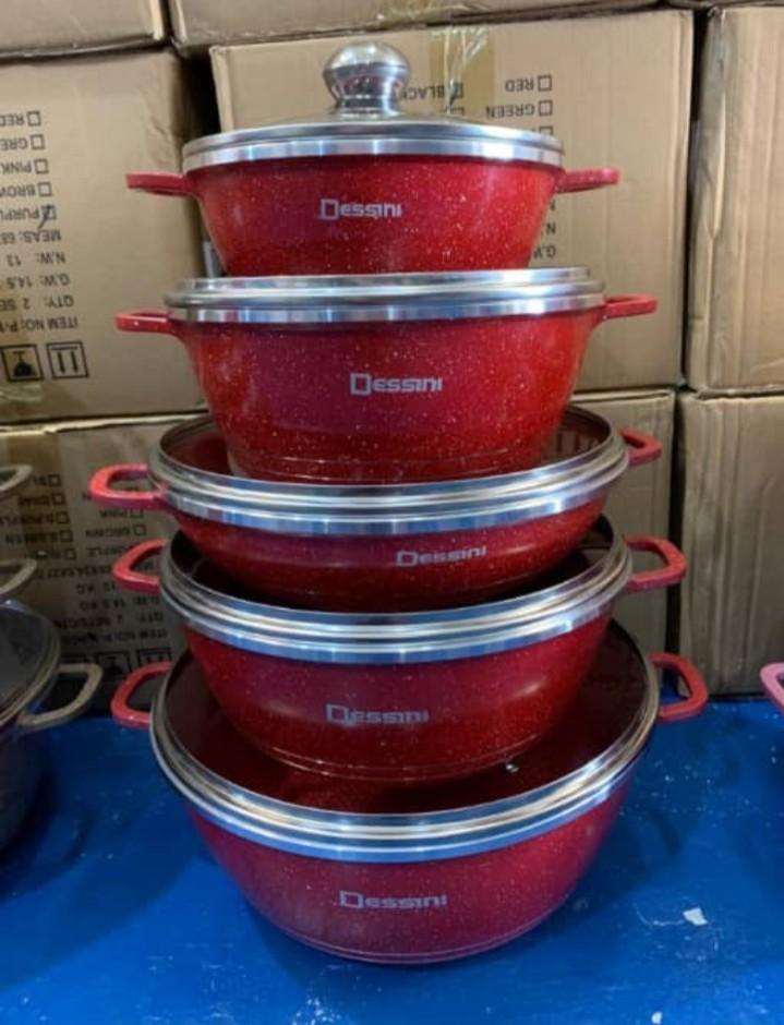 DESSINI COOKWARE SET, Furniture & Home Living, Kitchenware & Tableware ...