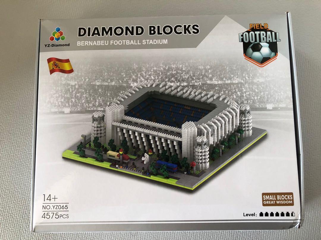 Diamond Blocks - Real Madrid Bernabeu Football Stadium, 興趣及遊戲, 收藏品及紀念品 ...