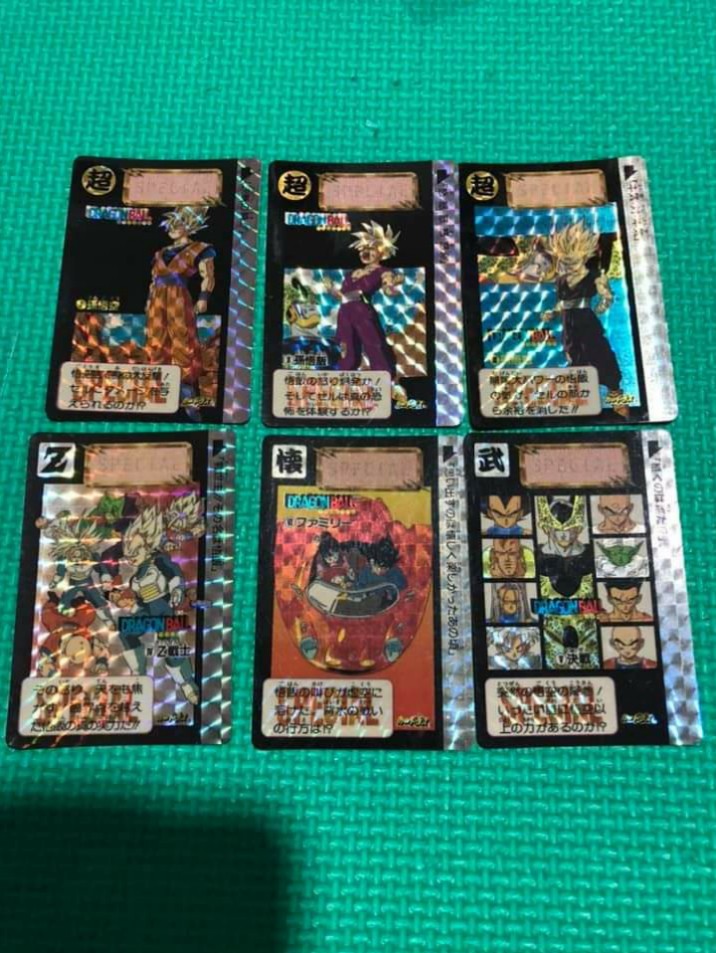 Dragonball cards Limited 2000 HK, Hobbies & Toys, Toys & Games on Carousell